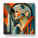 Marlow Home Co. Art Deco Woman Constructivism - Print | Wayfair.co.uk